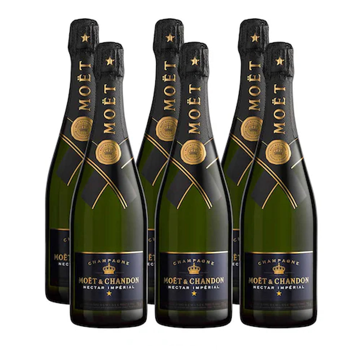 Moët & Chandon Nectar Impérial Case of 6 bottles 75cl – Lux Afrique ...