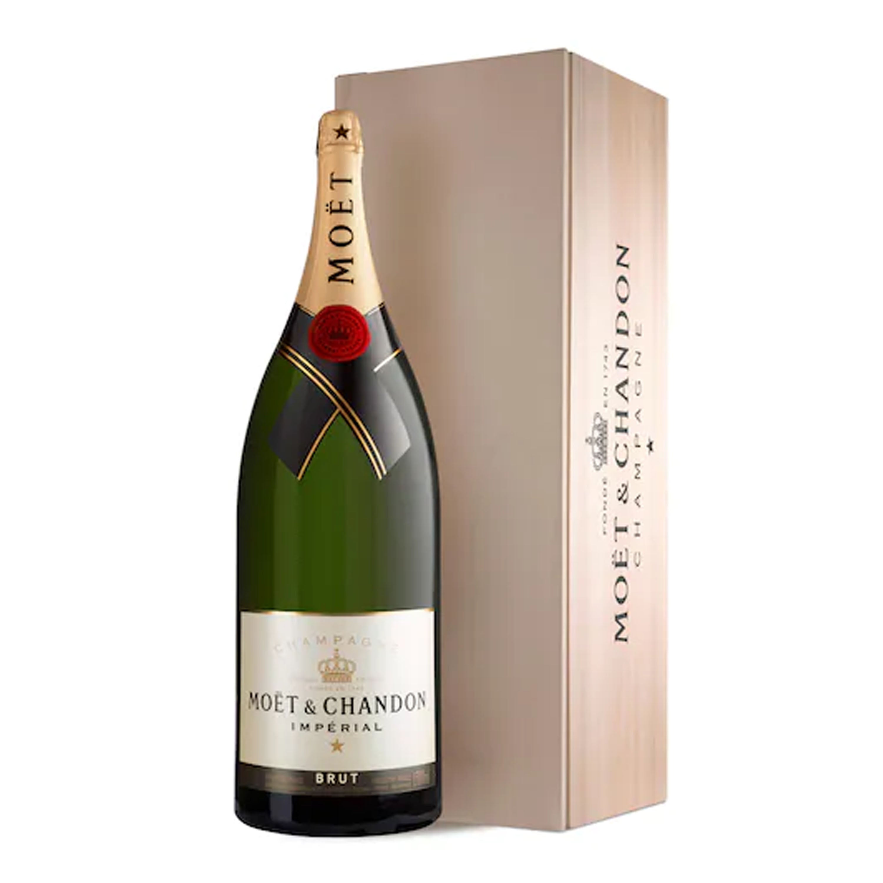 Moët & Chandon Impérial Brut Nebuchadnezzar With Wooden Case - 15 L ...