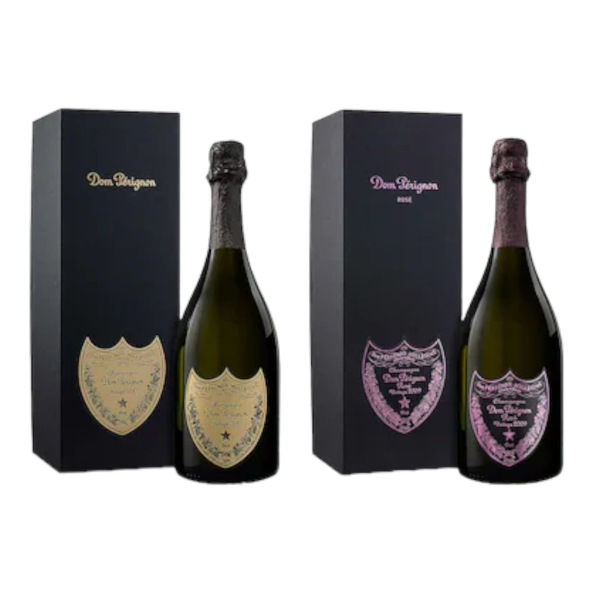 Dom Pérignon Vintagen Brut & Rosé Duo – Lux Afrique Boutique